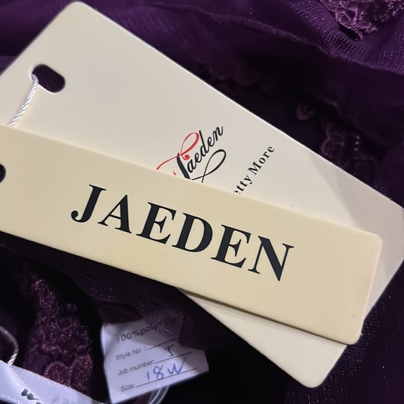 jaeden | Dresses | Jaeden Dress Long Formal Evening Gowns Lace Grape ...